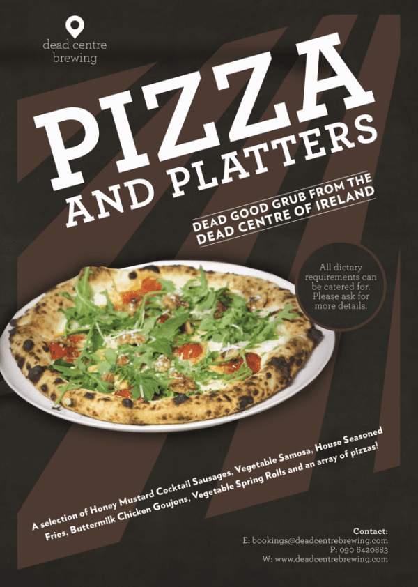 menu - Dead Centre Brewing